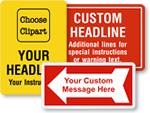Custom Safety Labels | Custom Safety Stickers