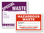 Chemical Drum Labels