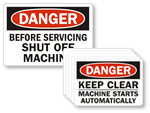 OSHA Danger Labels | Danger Labels