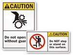 Machine Safety Labels