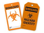 Caution Biohazard Soiled Linens Label, SKU: LB-2248