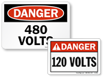 Electrical Safety Labels | Electrical Warning Stickers