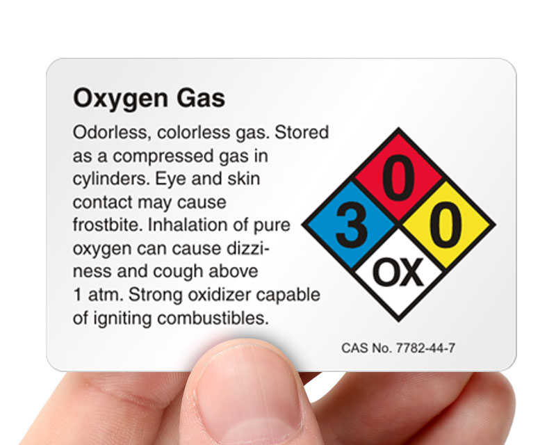 Oxidizer Gas Symbol