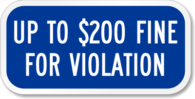 Handicap Parking Signs | Handicapped Parking Signs | Disabled Sign