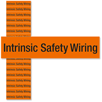 Intrinsic Safety Wiring Label, Small, 1 Card/Pack, SKU - LB-0775-C